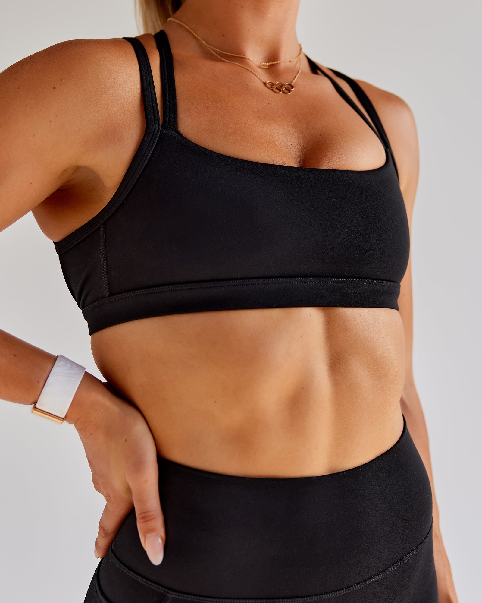 Bree Masters Velocity Sports Bra - Black | LSKD