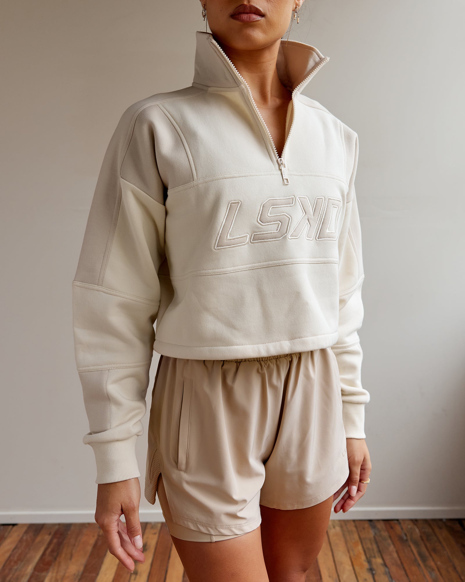 Womens Quarter Zip Jumpers | LSKD