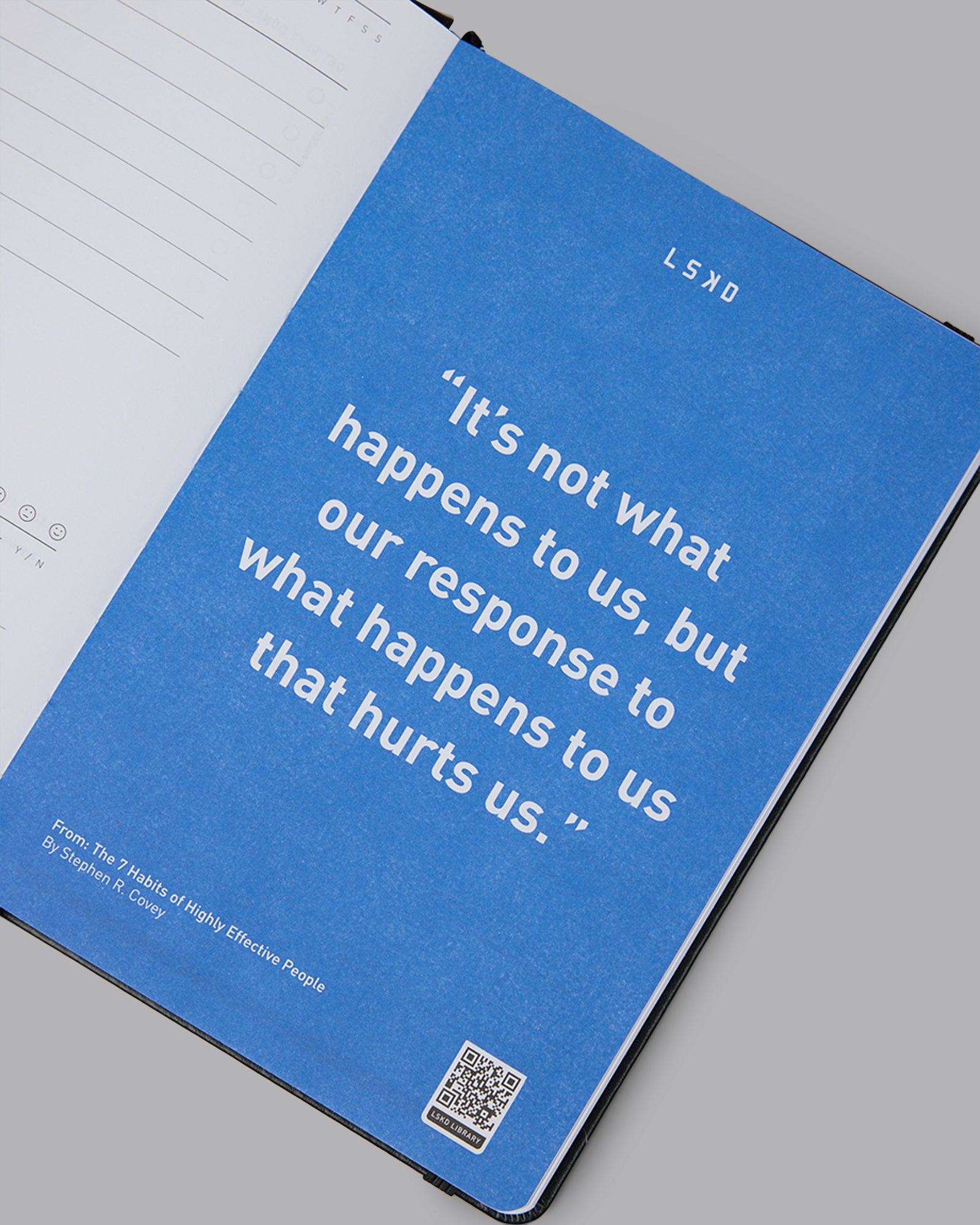 1% Better Journal - Black | LSKD