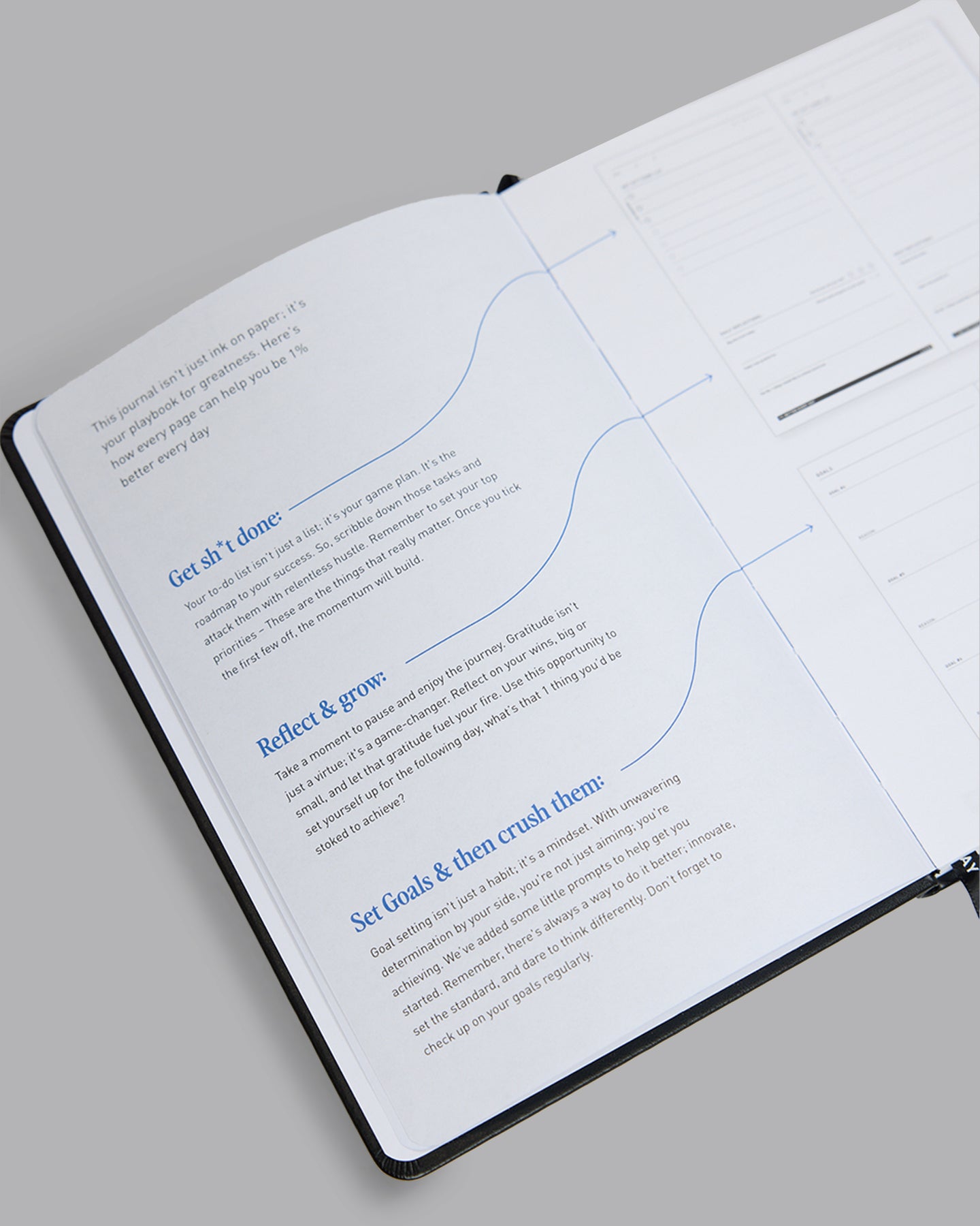 1% Better Journal - Black | LSKD
