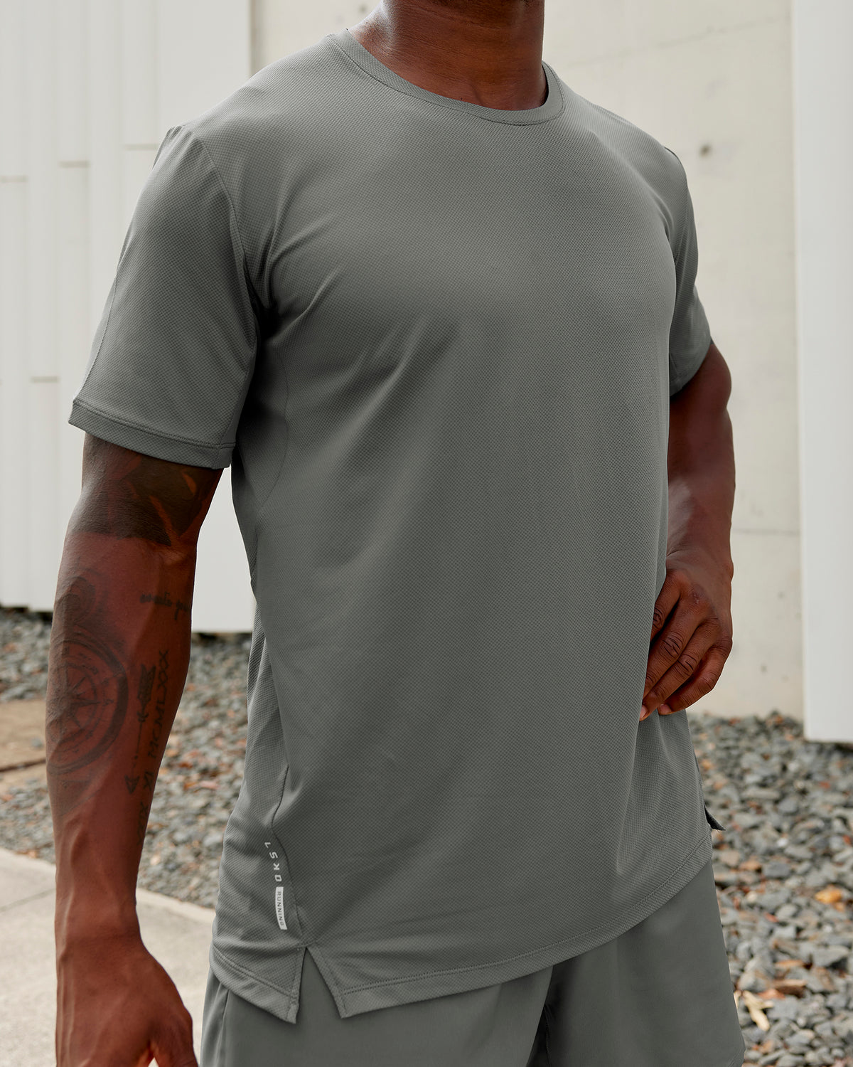 Pace Running Tee - Black | LSKD