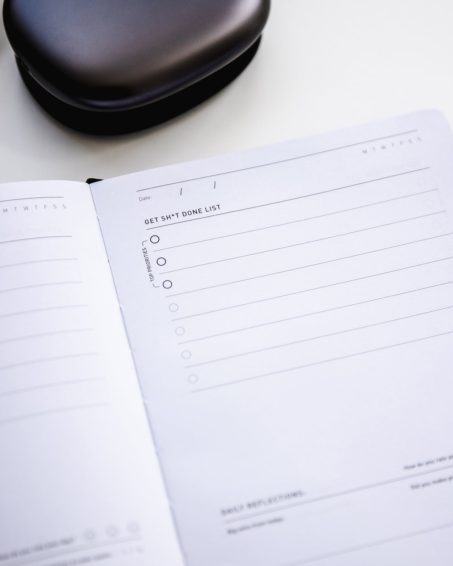 1% Better Journal - Black | LSKD