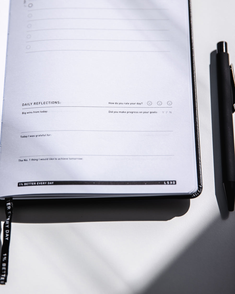 1% Better Journal - Black | LSKD