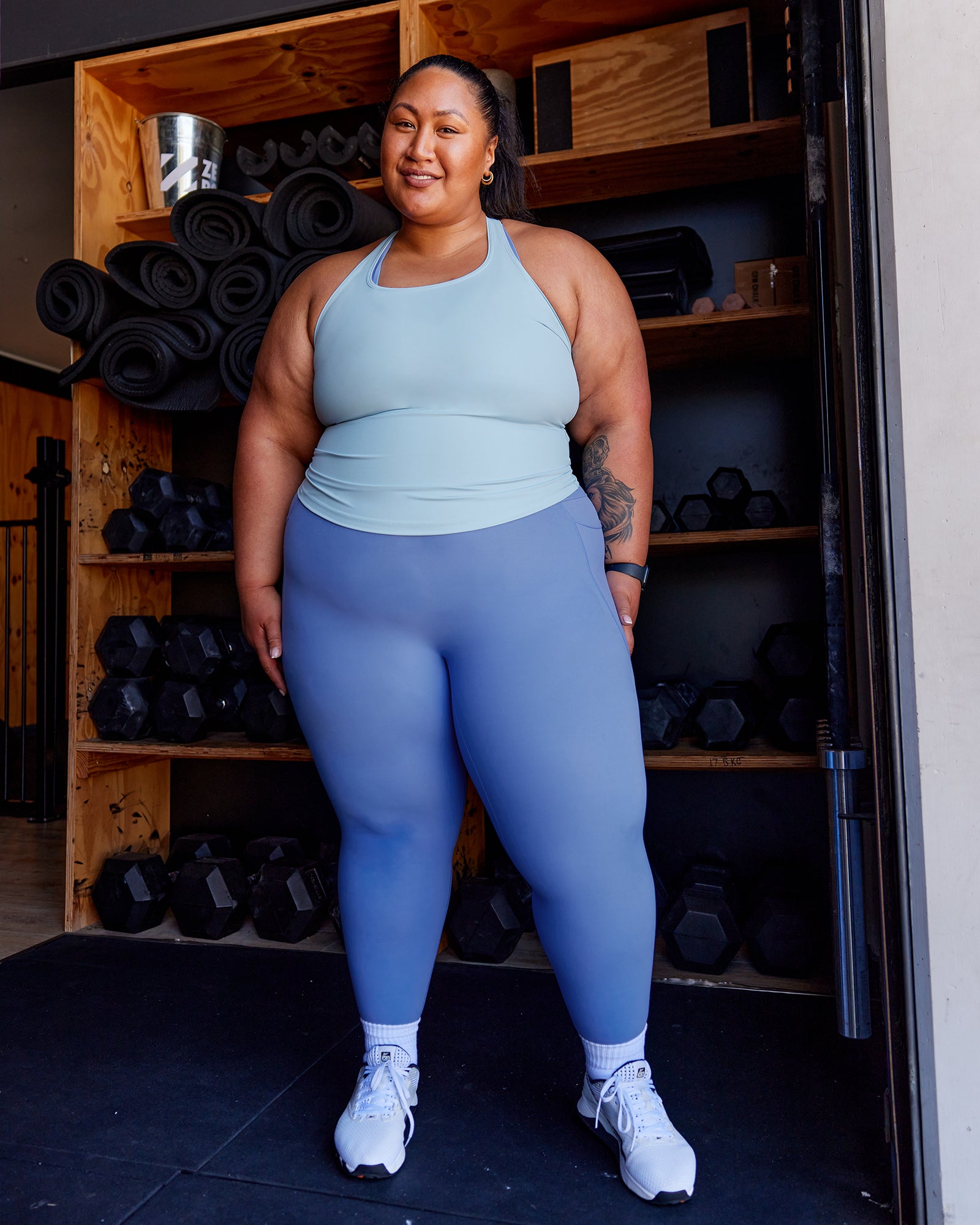 Lift Performance Tank - Glacial Blue | LSKD