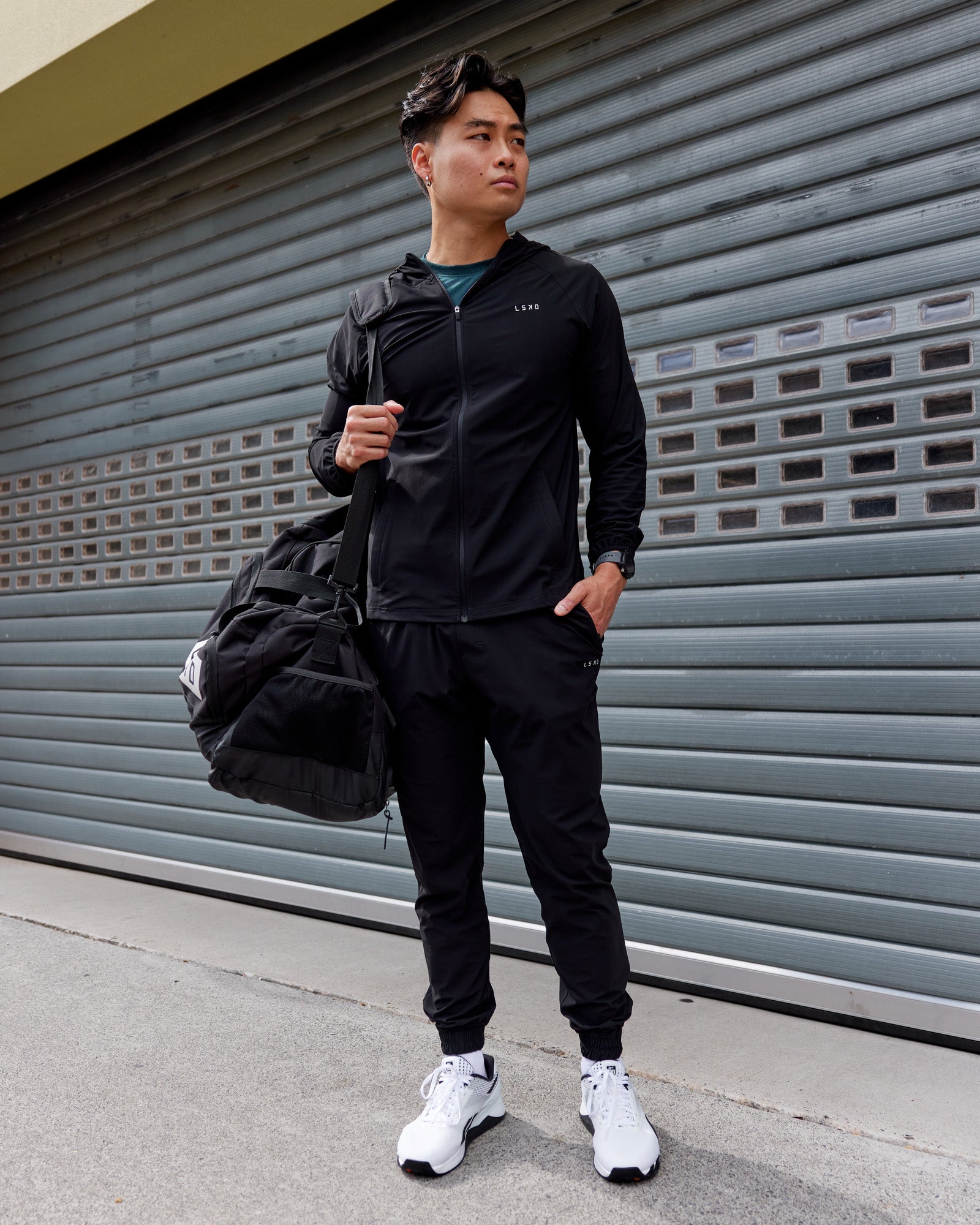 Mens Train-Lite FLXMAX Jacket - Black | LSKD