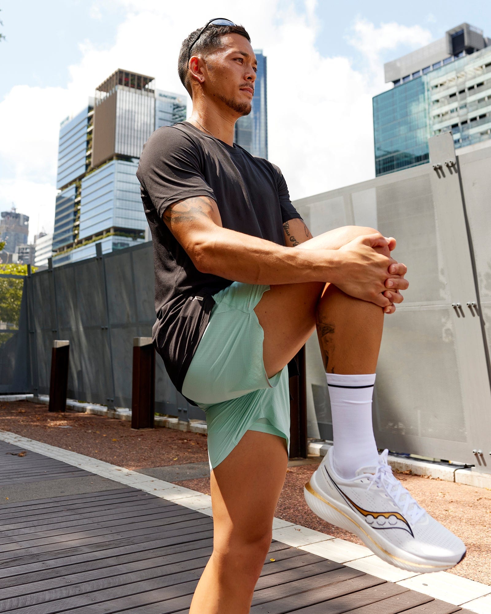 Pace Running Tee - Black | LSKD