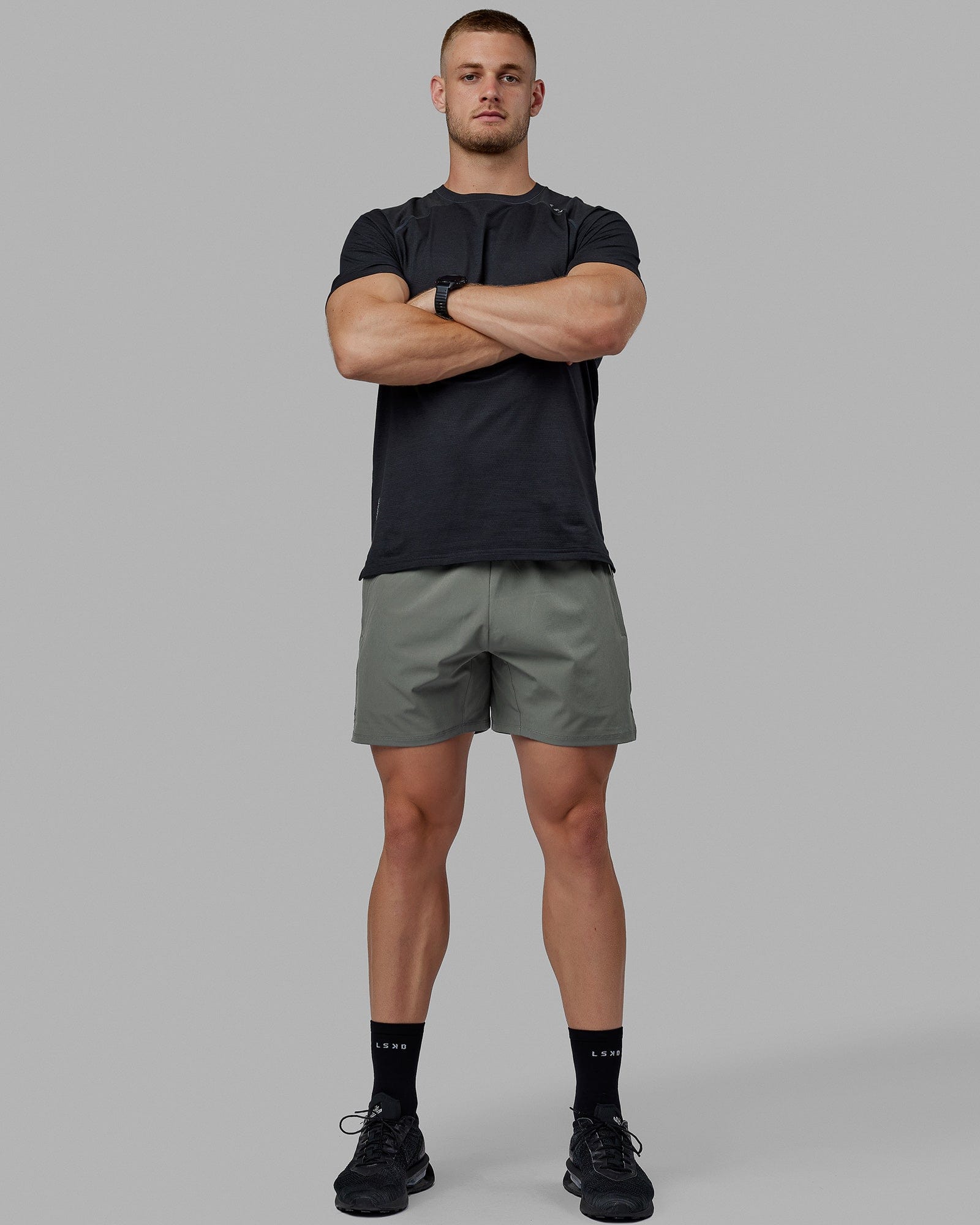 Challenger 6" Performance Shorts - Graphite | LSKD