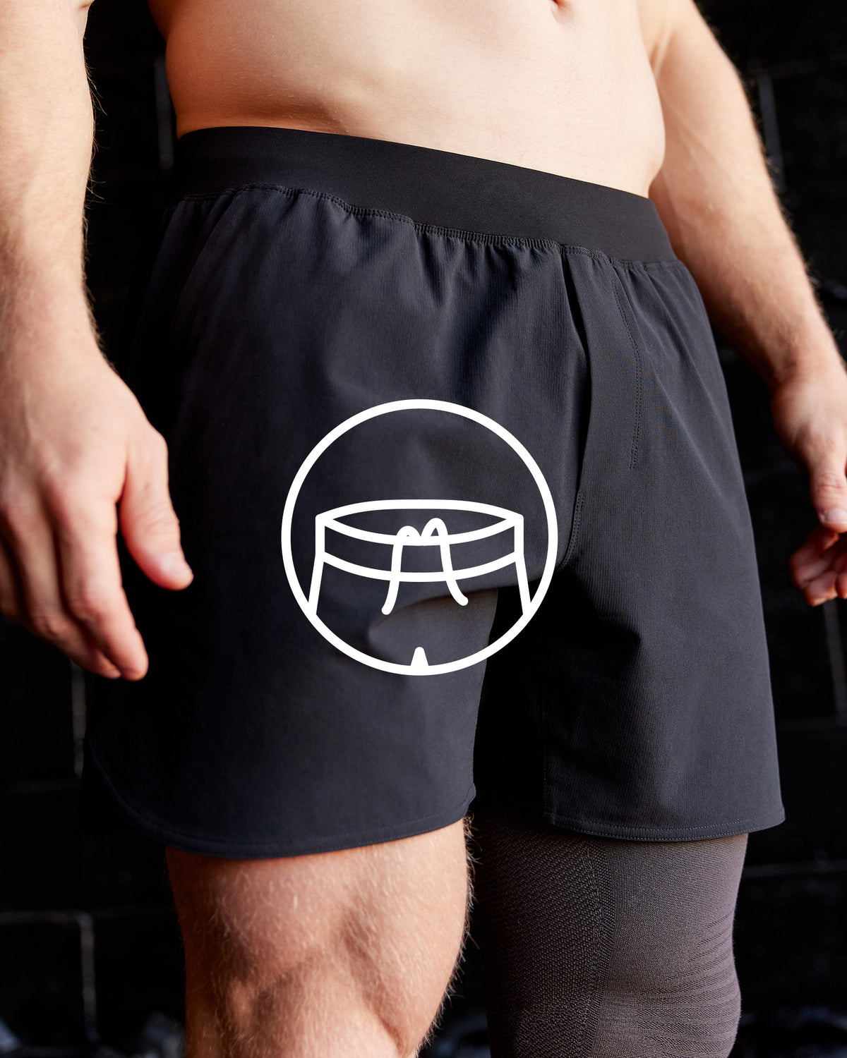 Lift 6" Performance Shorts - Black-Reflective | LSKD