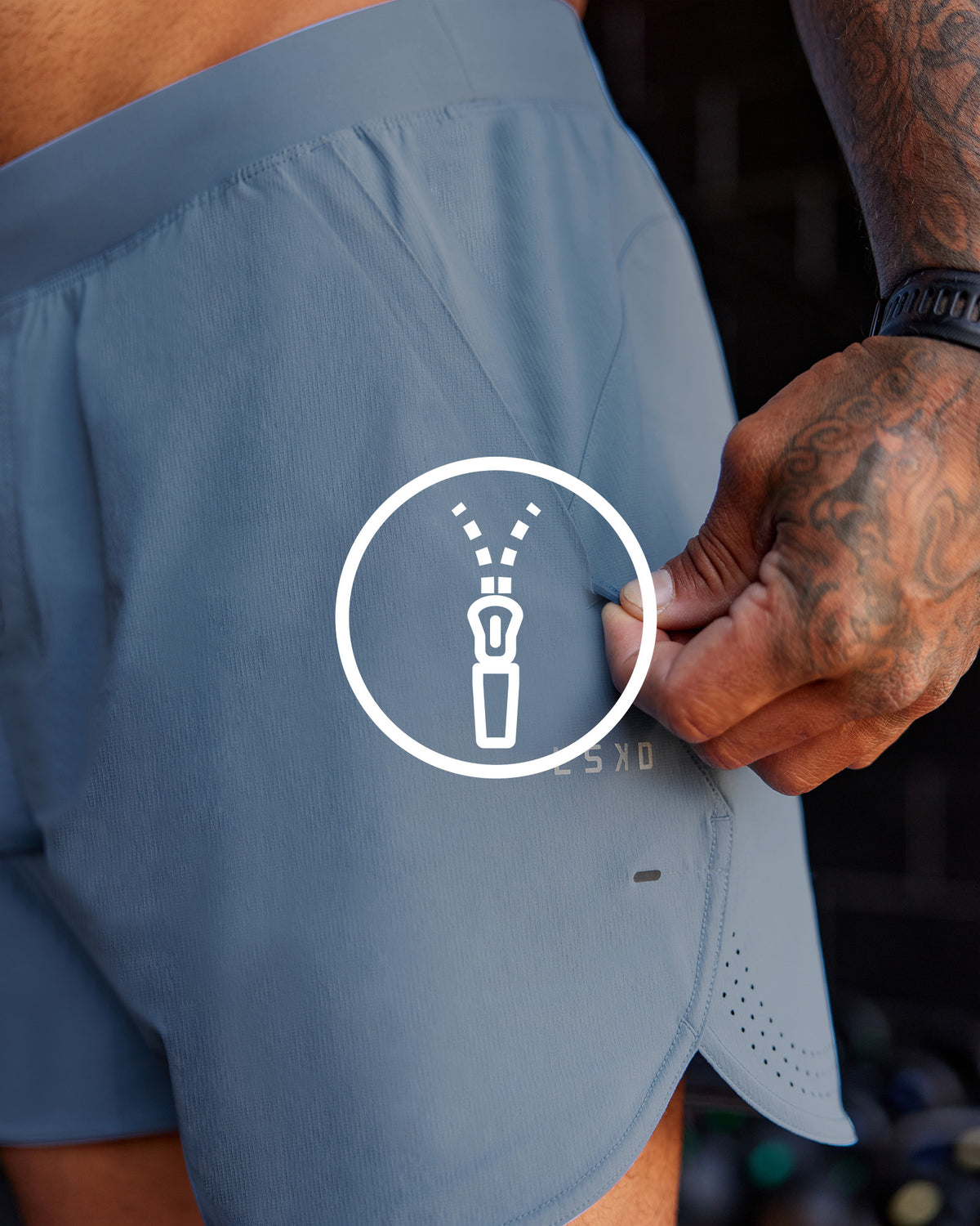 Lift 6" Performance Shorts - Elemental Blue | LSKD