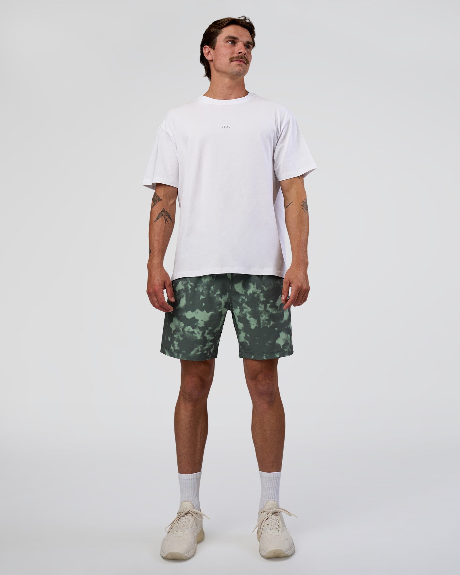 Rep 7'' Performance Short - Washed Camo Carbon | LSKD