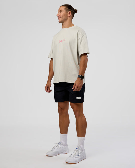 Trust The Process Heavyweight Unisex Oversized Tee - Digital Mist-Ultra ...
