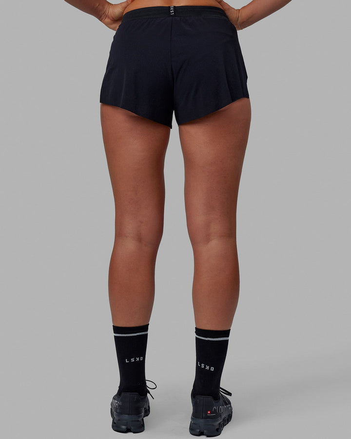 Accelerate Run Shorts - Black | LSKD