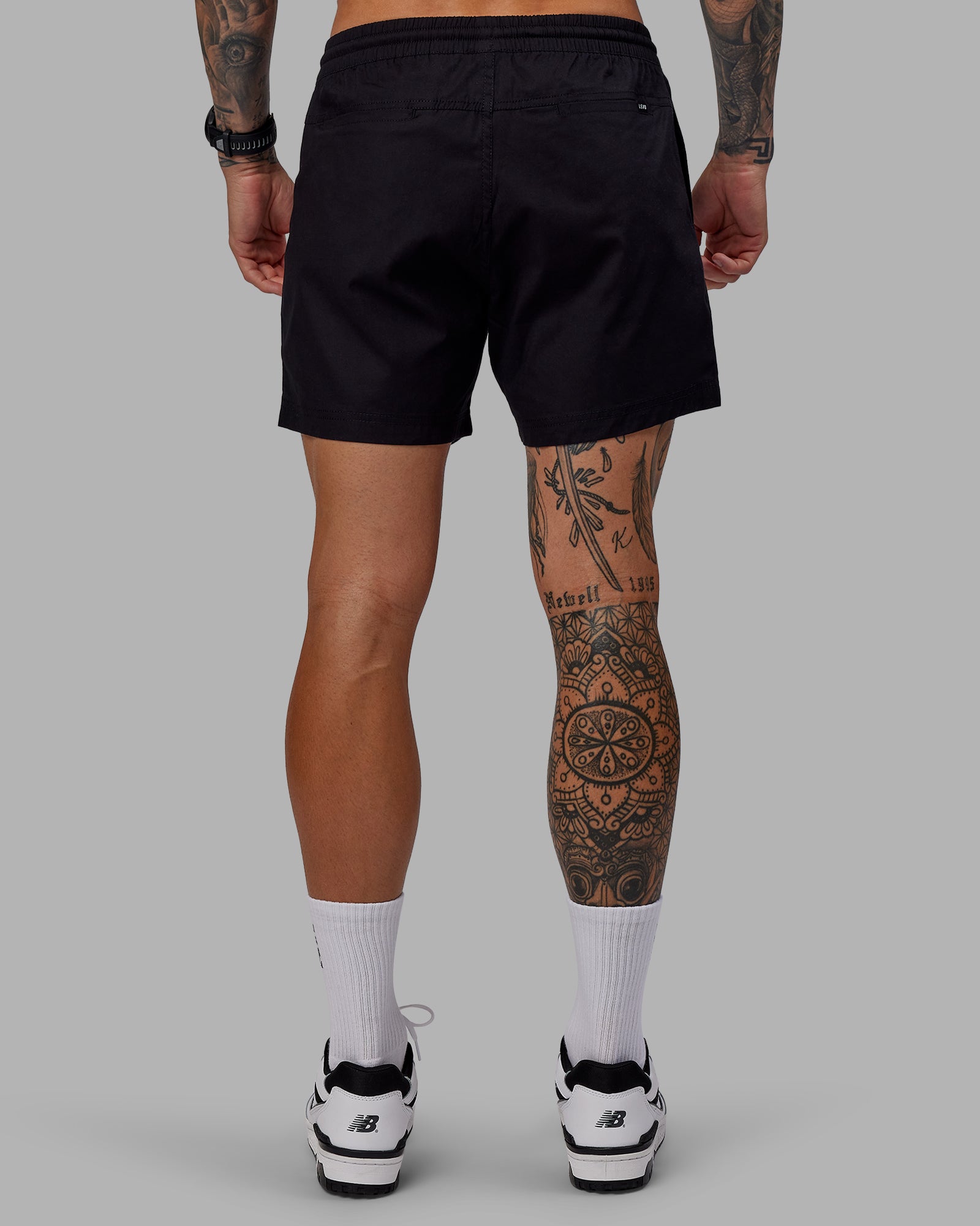Daily 5" Shorts - Black-White | LSKD
