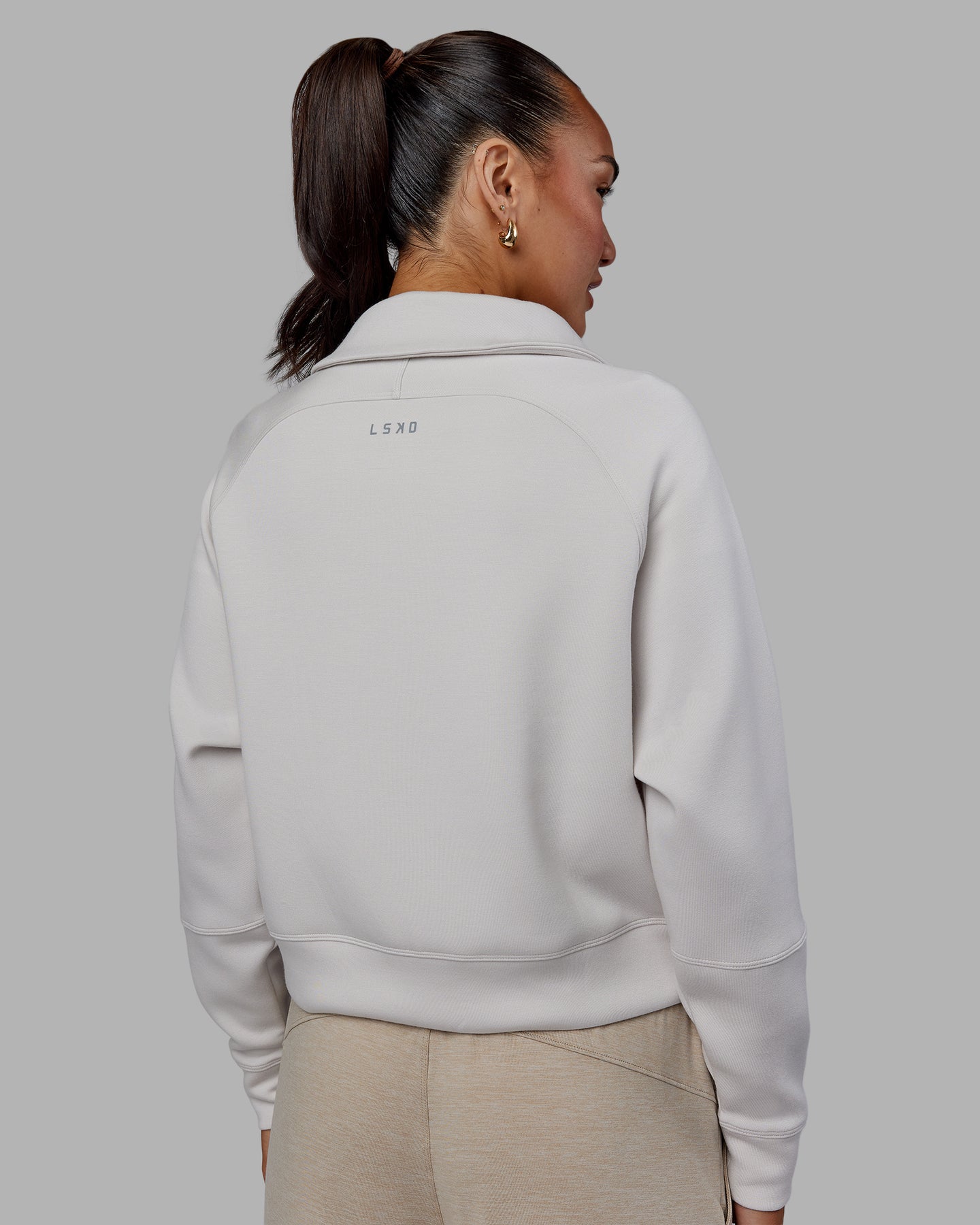 Elevate SoftTouch 1/2 Zip Sweater - Clay-Clay | LSKD