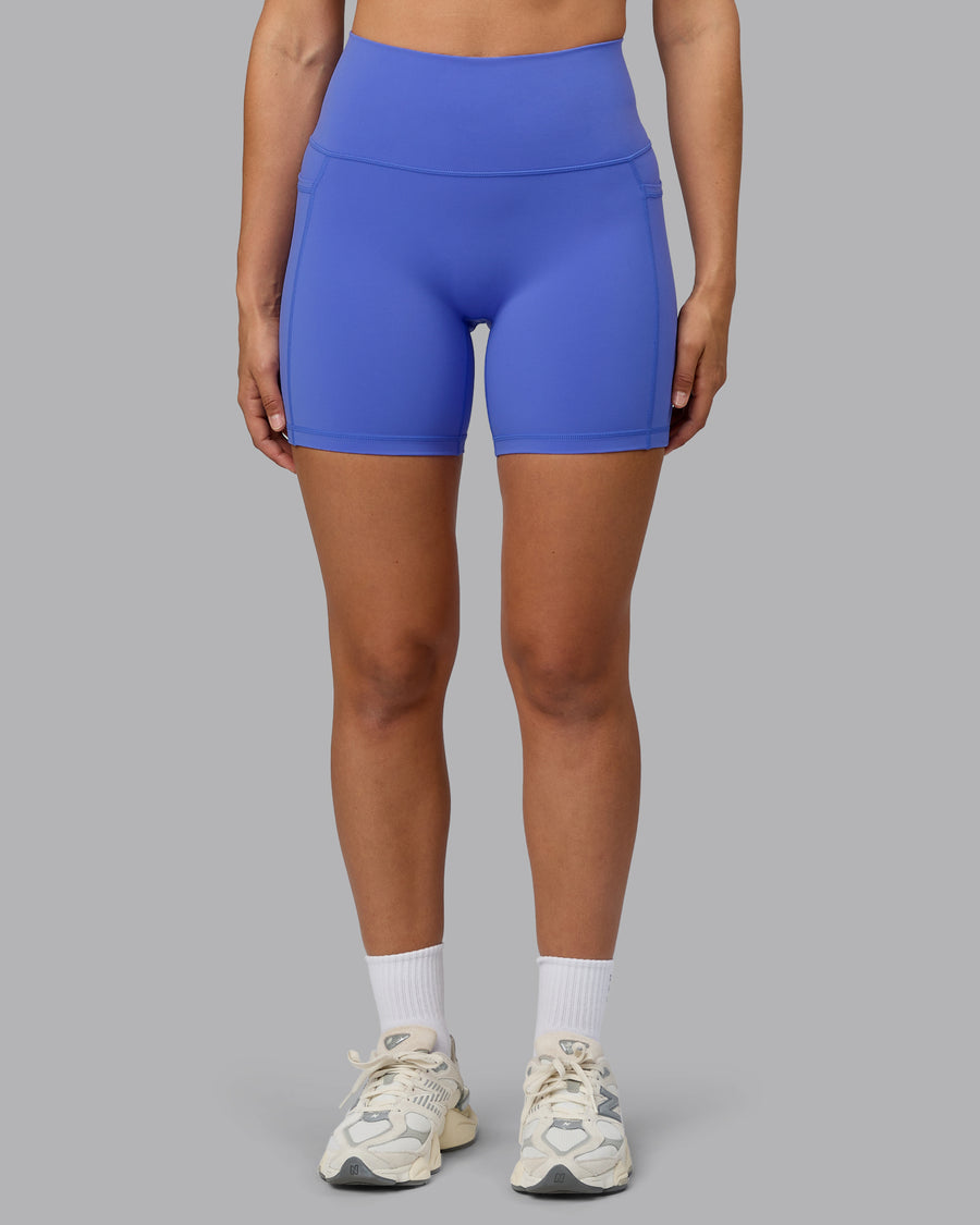 Fusion Ultra High-Rise 6" Short Pockets - Baja Blue | LSKD