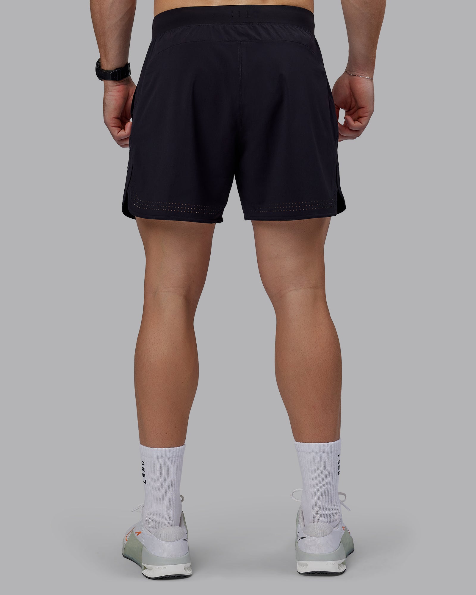 Lift 6" Performance Shorts - Black-Reflective | LSKD