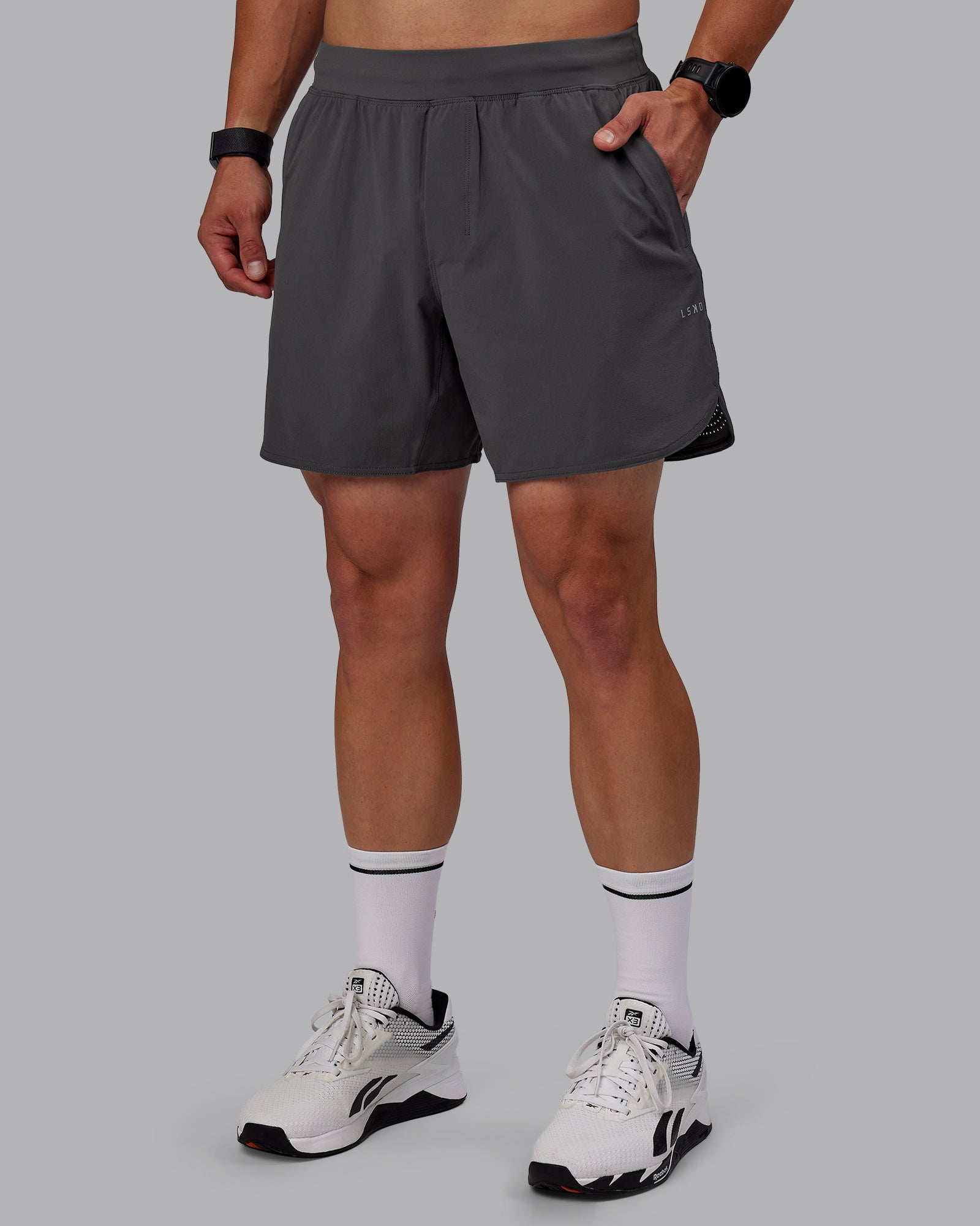 Lift 6" Performance Shorts - Dark Storm | LSKD