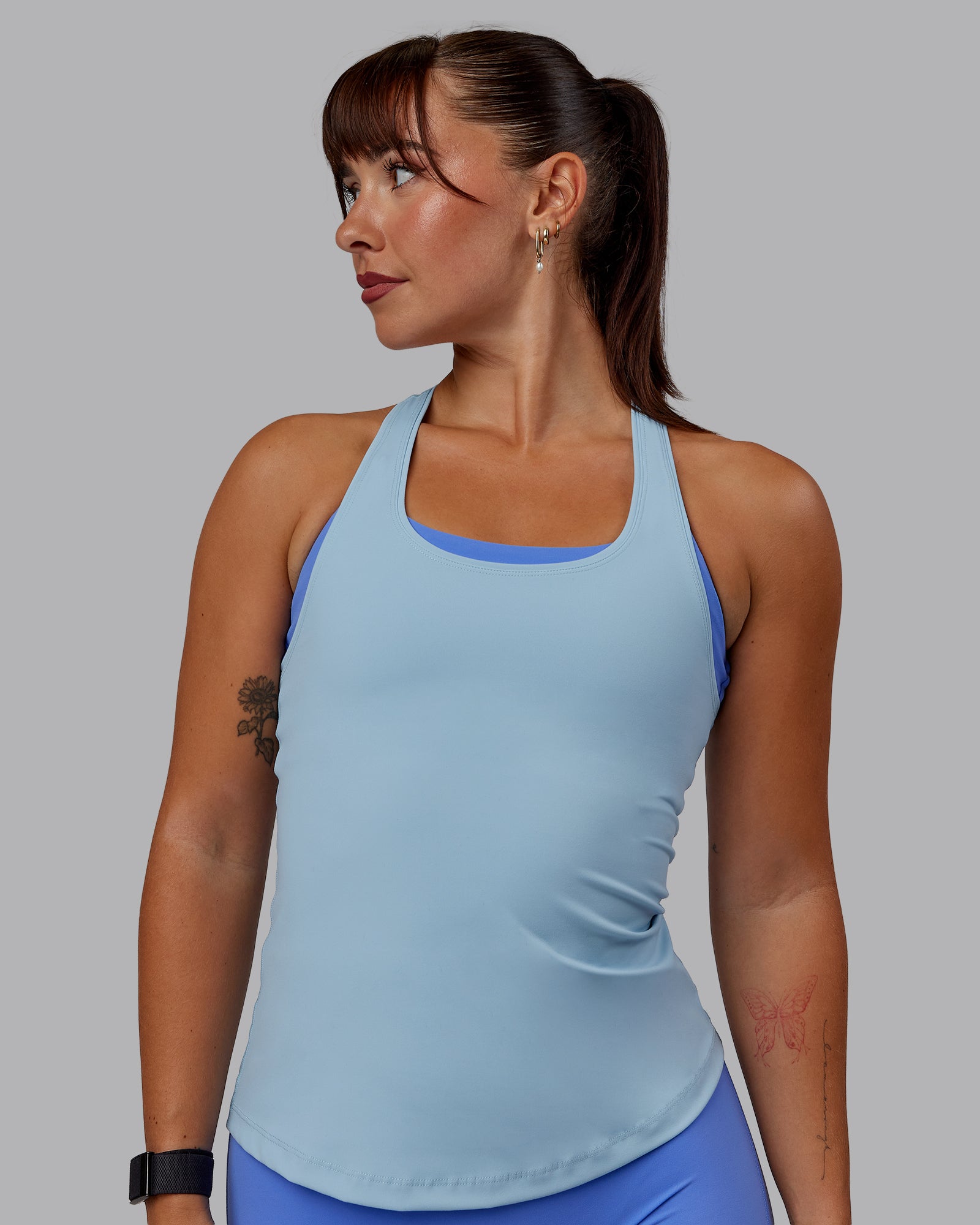 Lift Performance Tank - Glacial Blue | LSKD