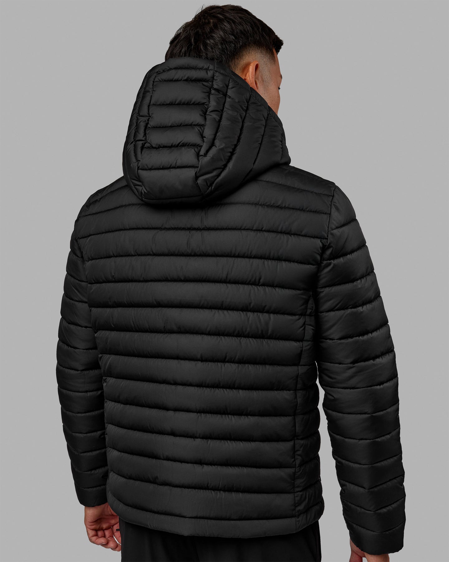 Mens All Day Puffer Jacket - Black | LSKD