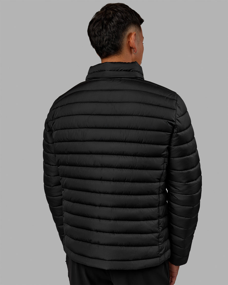 Mens All Day Puffer Jacket - Black | LSKD