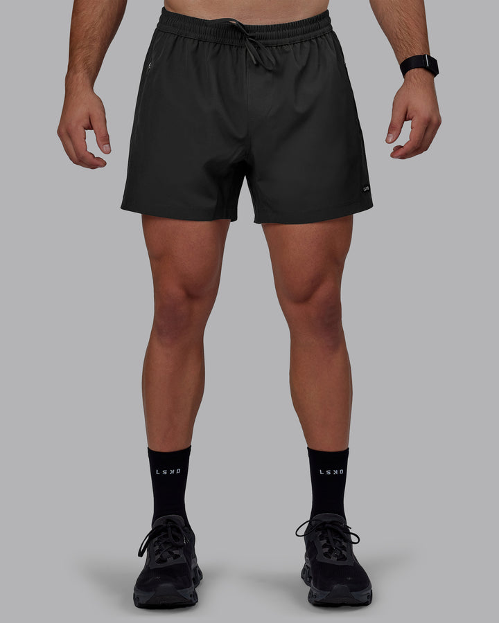Rep 5" Performance Shorts - Pirate Black | LSKD
