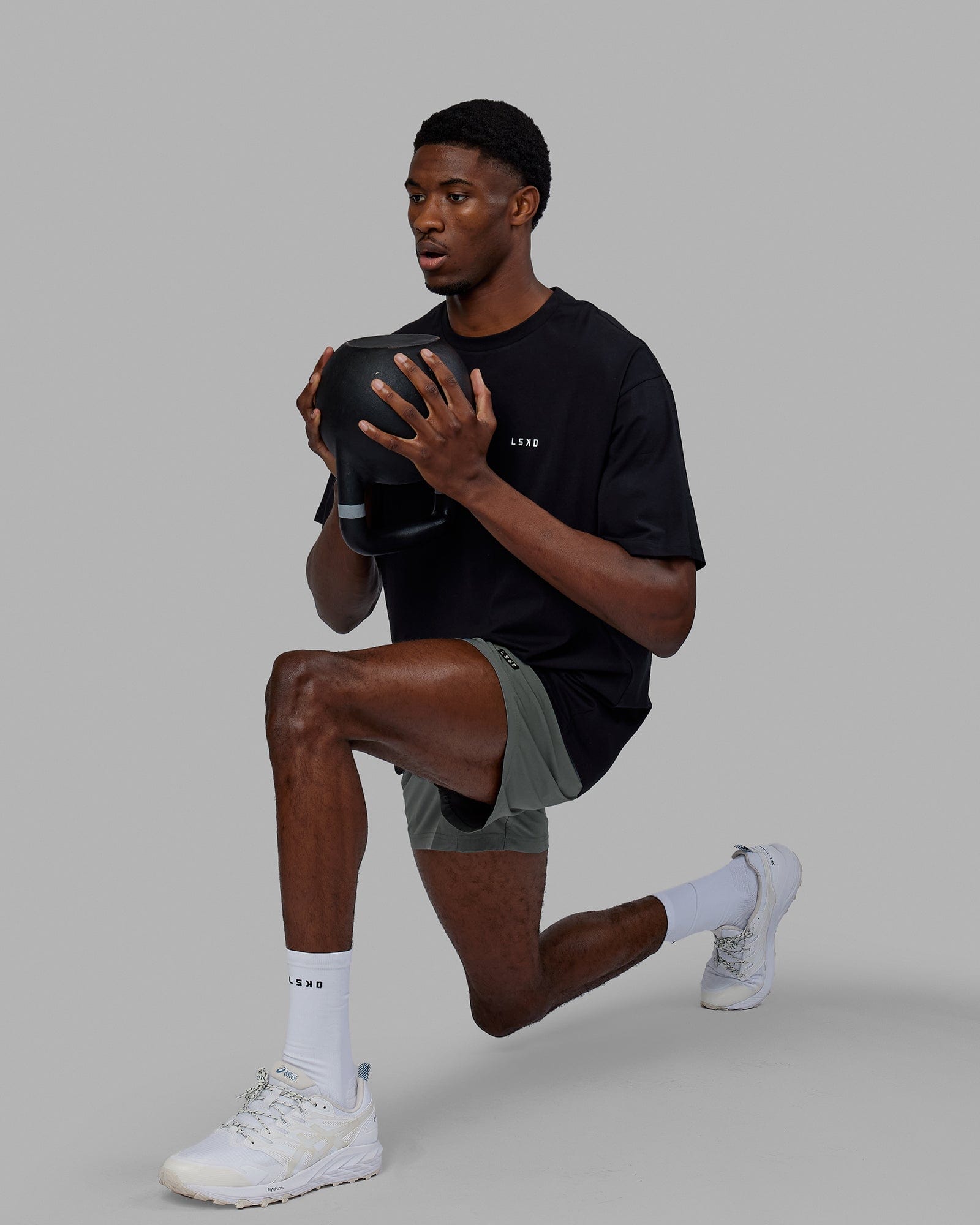 Rep 5'' Performance Shorts - Graphite | LSKD