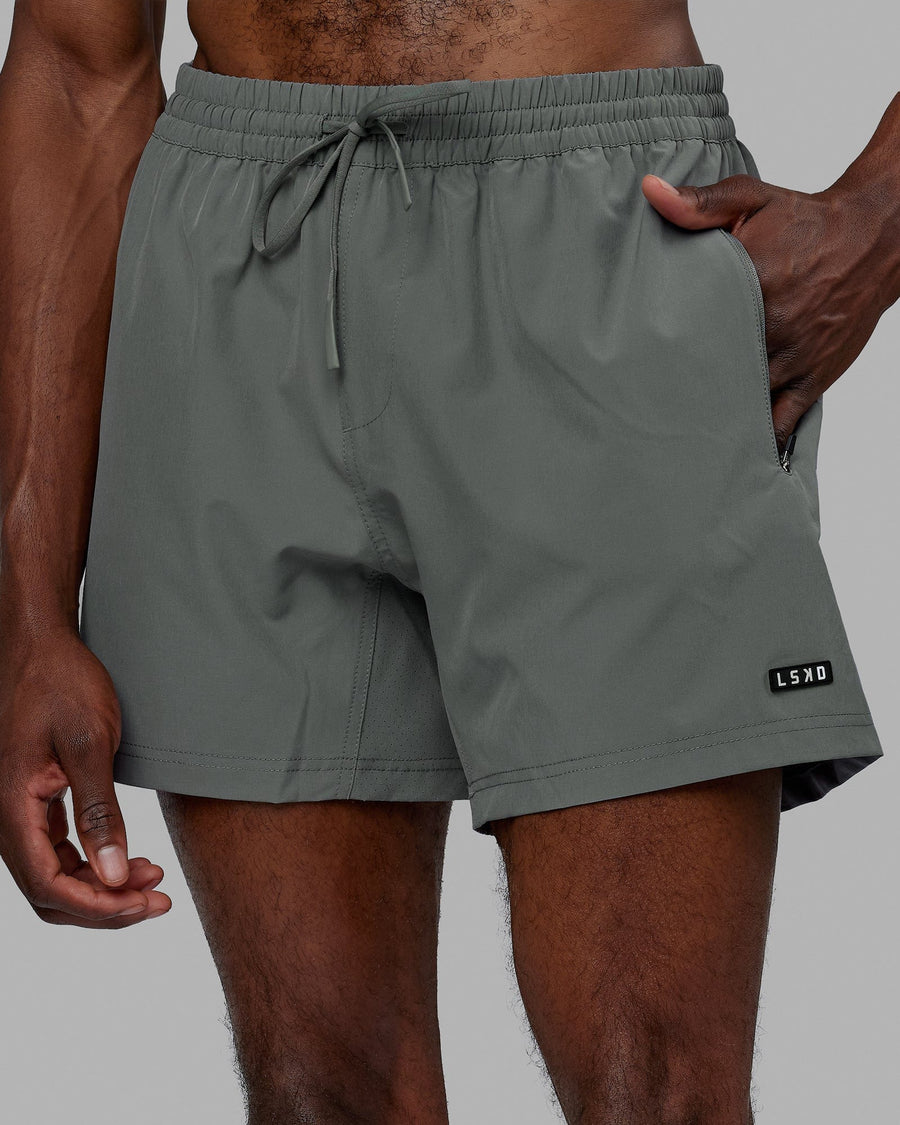 Rep 5'' Performance Shorts - Graphite | LSKD