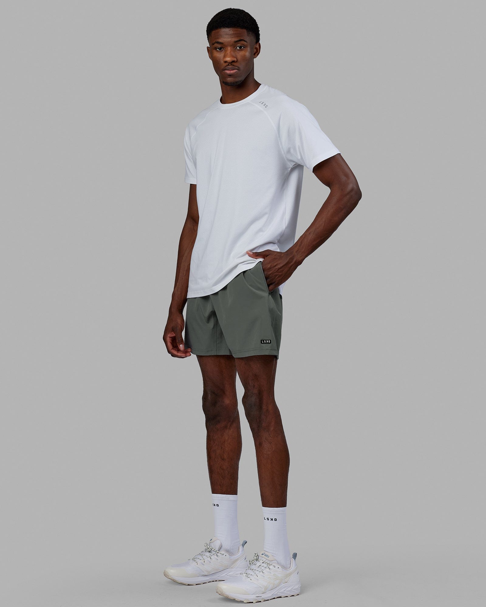 Rep 7'' Performance Shorts - Graphite | LSKD