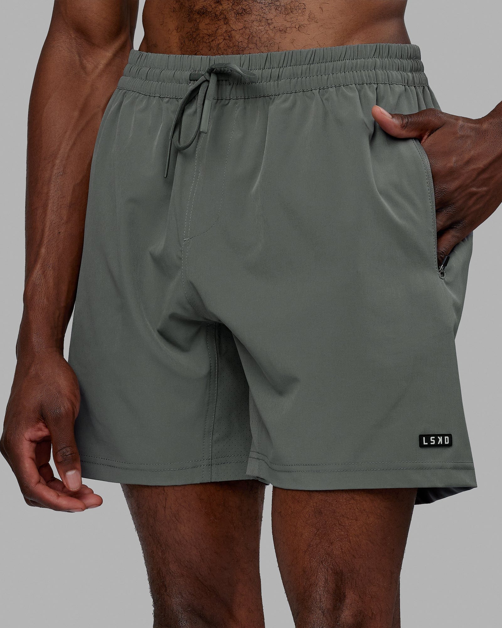 Rep 7'' Performance Shorts - Graphite | LSKD