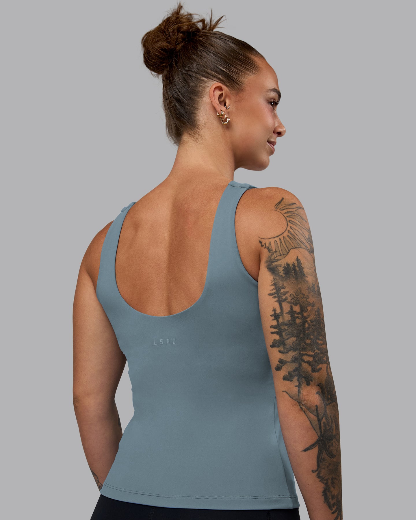 Staple Active Shelf Bra Tank - Elemental Blue | LSKD