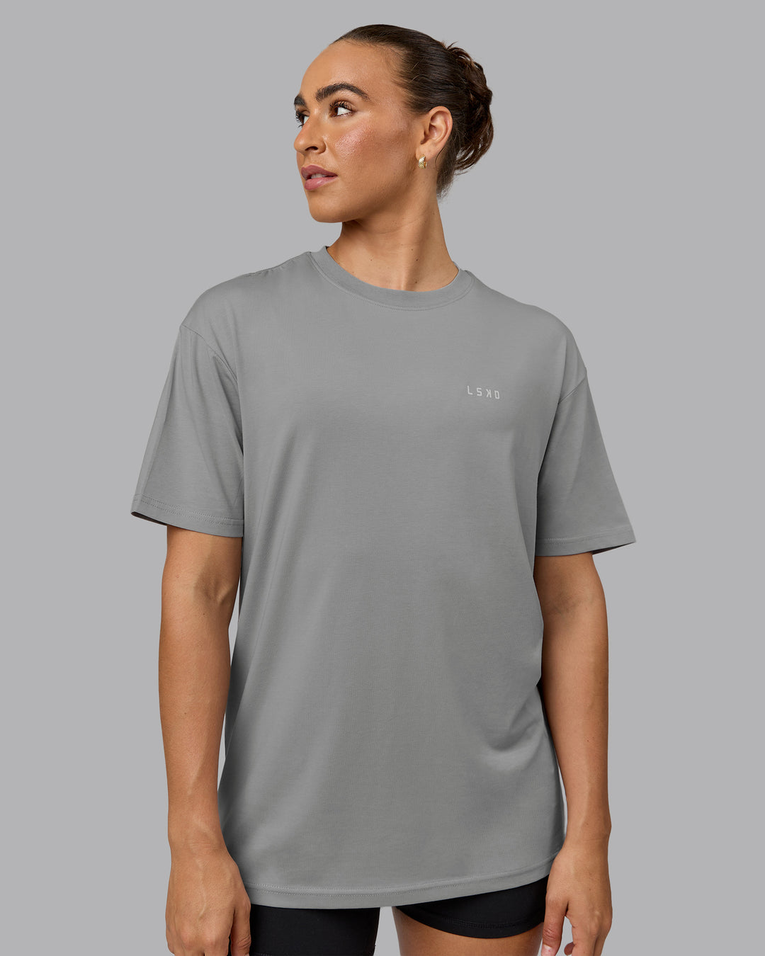 Unisex 1% Better Value Series FLXCotton Tee Oversize - Circular Grey ... Unisex 1% Better Value Series FLXCotton Tee Oversize - Circular Grey ...