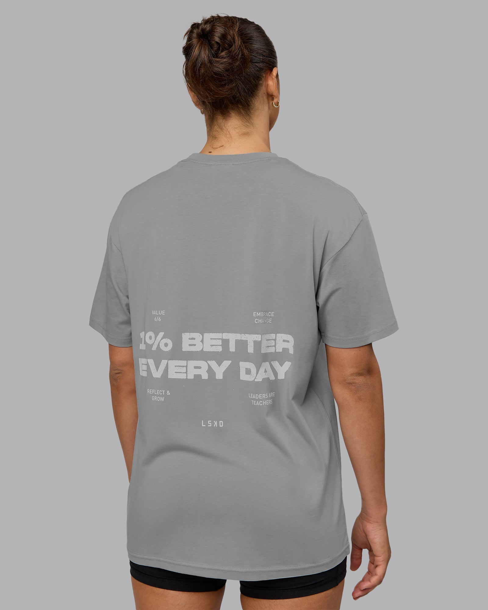 Unisex 1% Better Value Series FLXCotton Tee Oversize - Circular Grey ... Unisex 1% Better Value Series FLXCotton Tee Oversize - Circular Grey ...