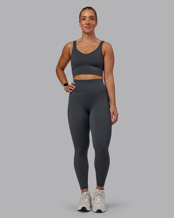 Elixir Ultra High-Rise Full Length Legging - Dark Storm | LSKD