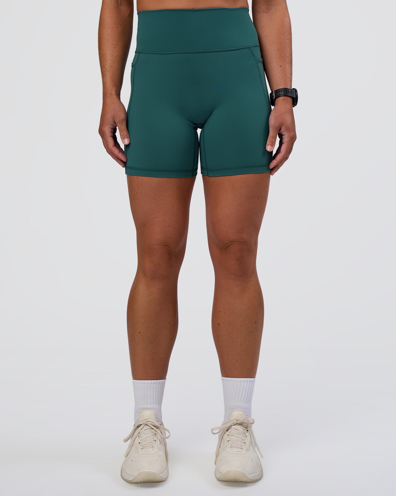 Fusion Ultra High-Rise 6" Short Pockets - Transformative Teal | LSKD