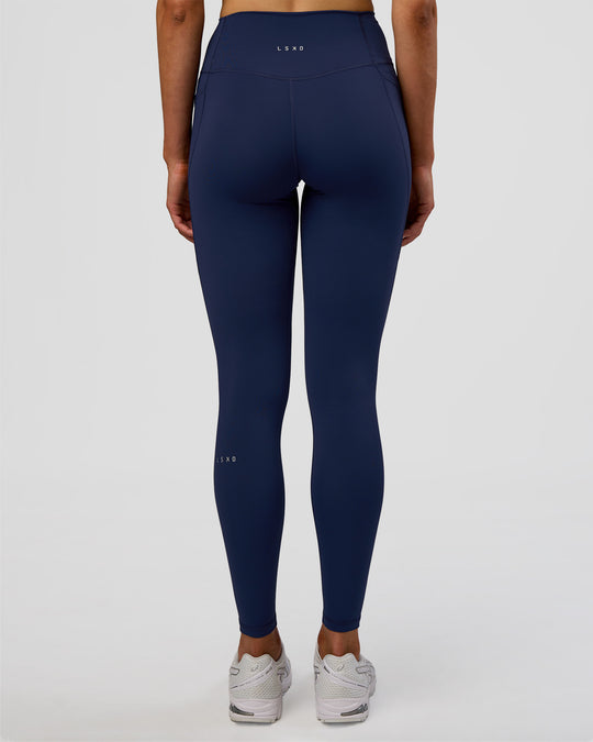 Fusion Ultra High-Rise Full Length Legging Pockets - Future Navy | LSKD