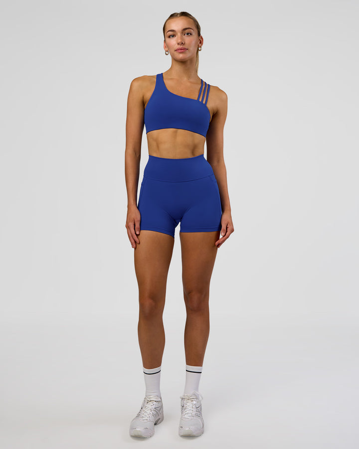 Galvanise Sports Bra 2.0 - Electric Indigo | LSKD