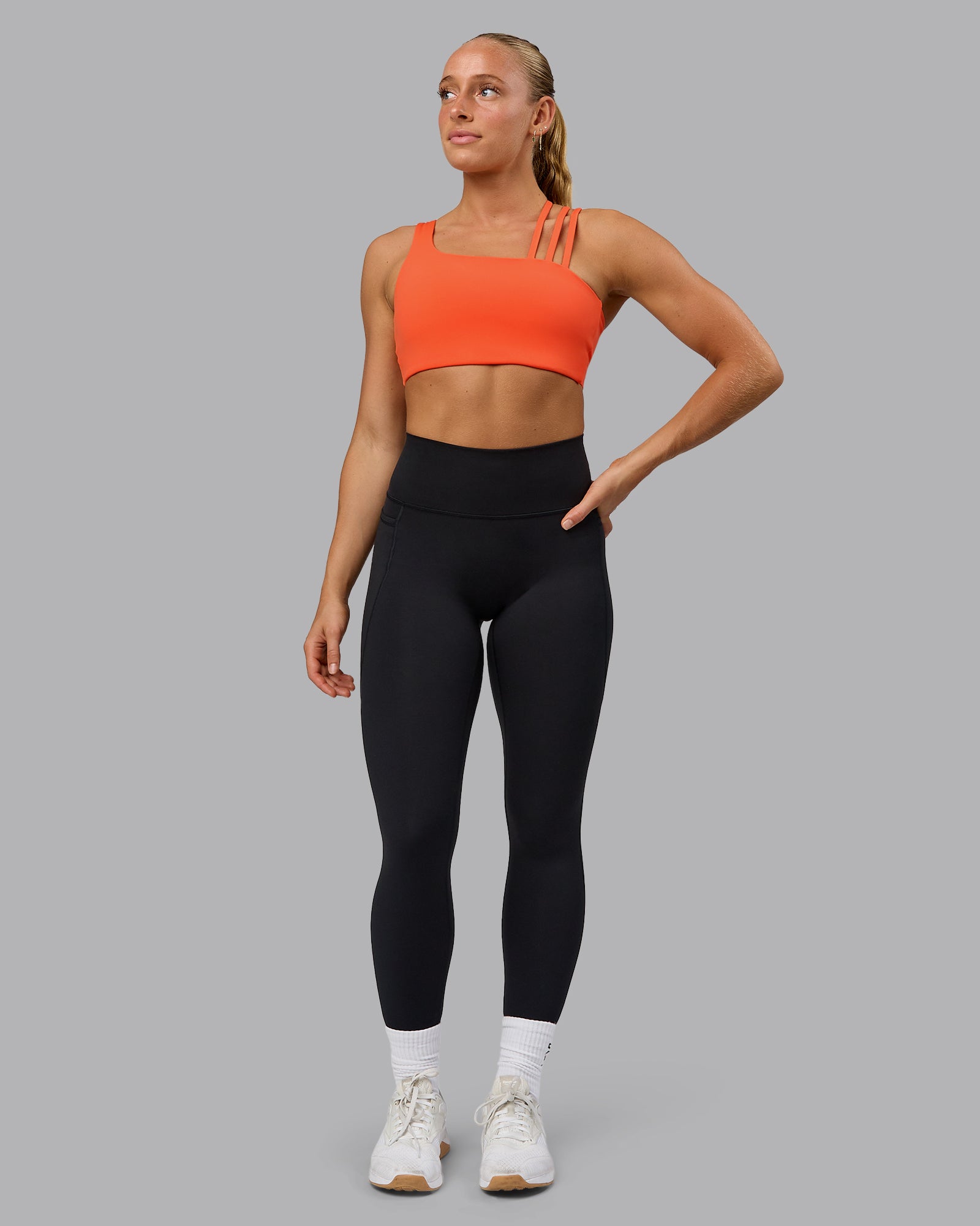 Galvanise Sports Bra - Ultra Orange | LSKD