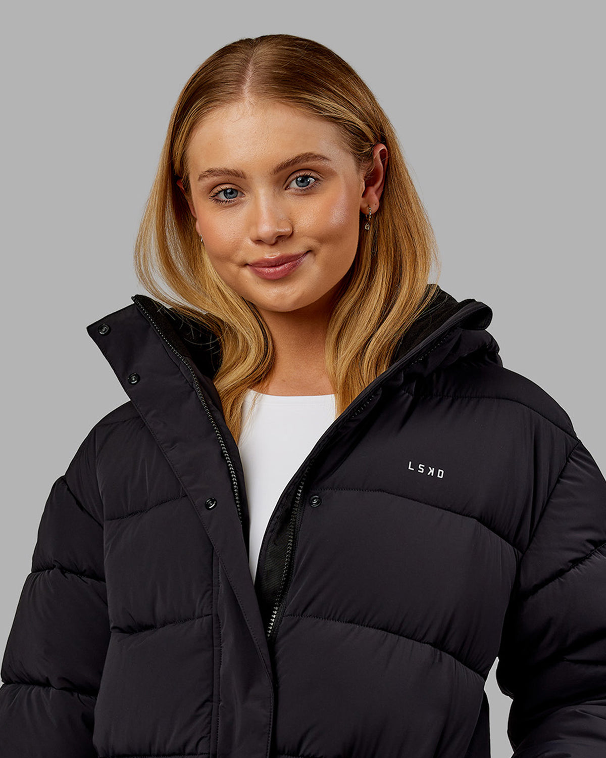 Go-To Puffer Jacket - Dazed Print | LSKD