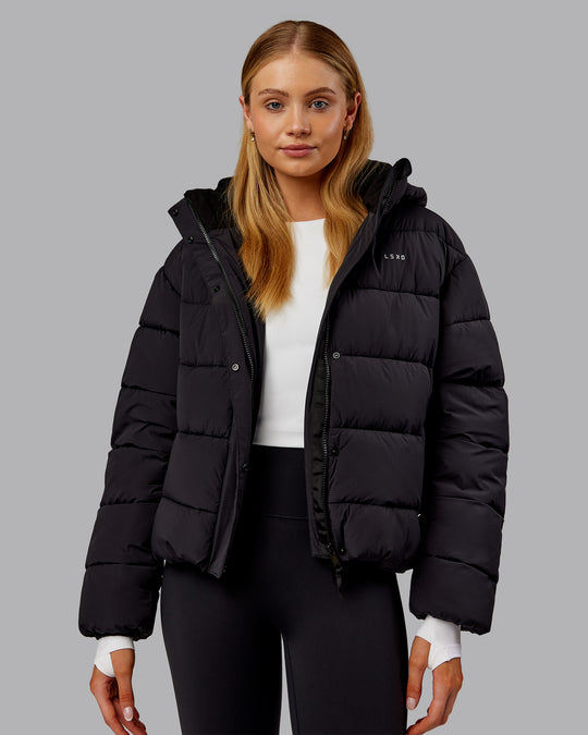 Go-To Puffer Jacket - Black | LSKD
