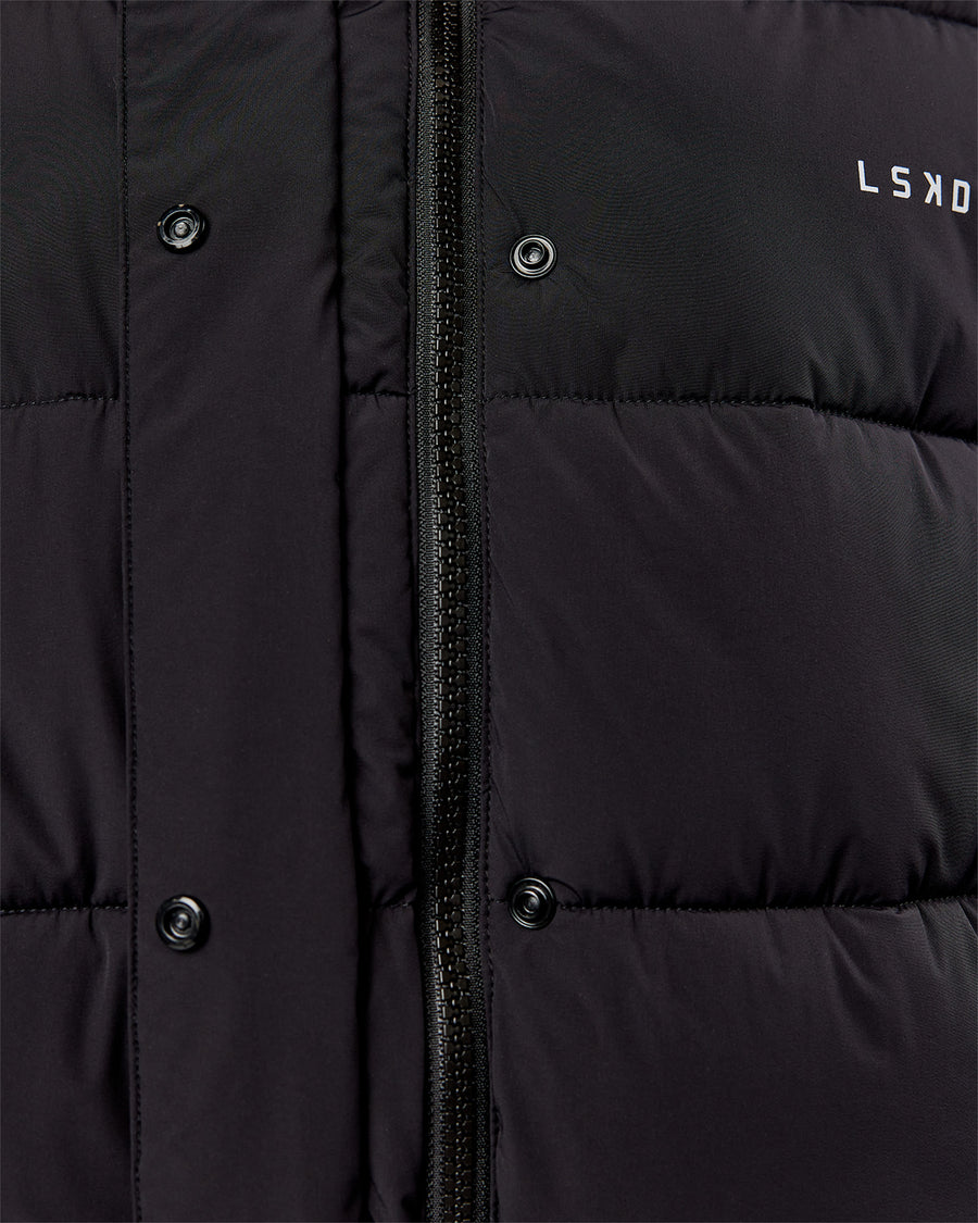 Go-To Puffer Jacket - Black | LSKD