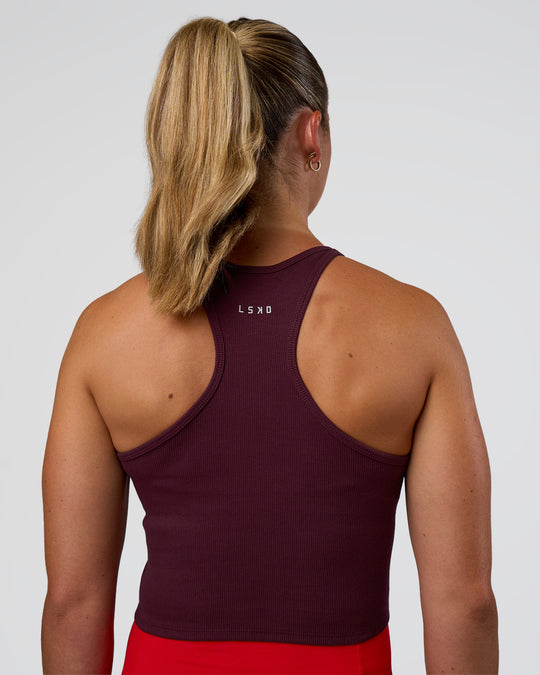 Ignite High Neck Tank - Cherry Lacquer | LSKD