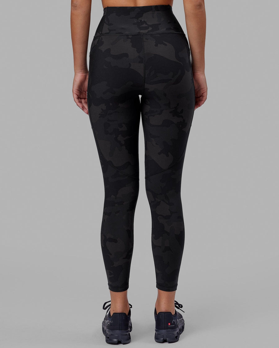 Rep Ultra High-Rise 7/8 Legging Pockets - Black Camo | LSKD