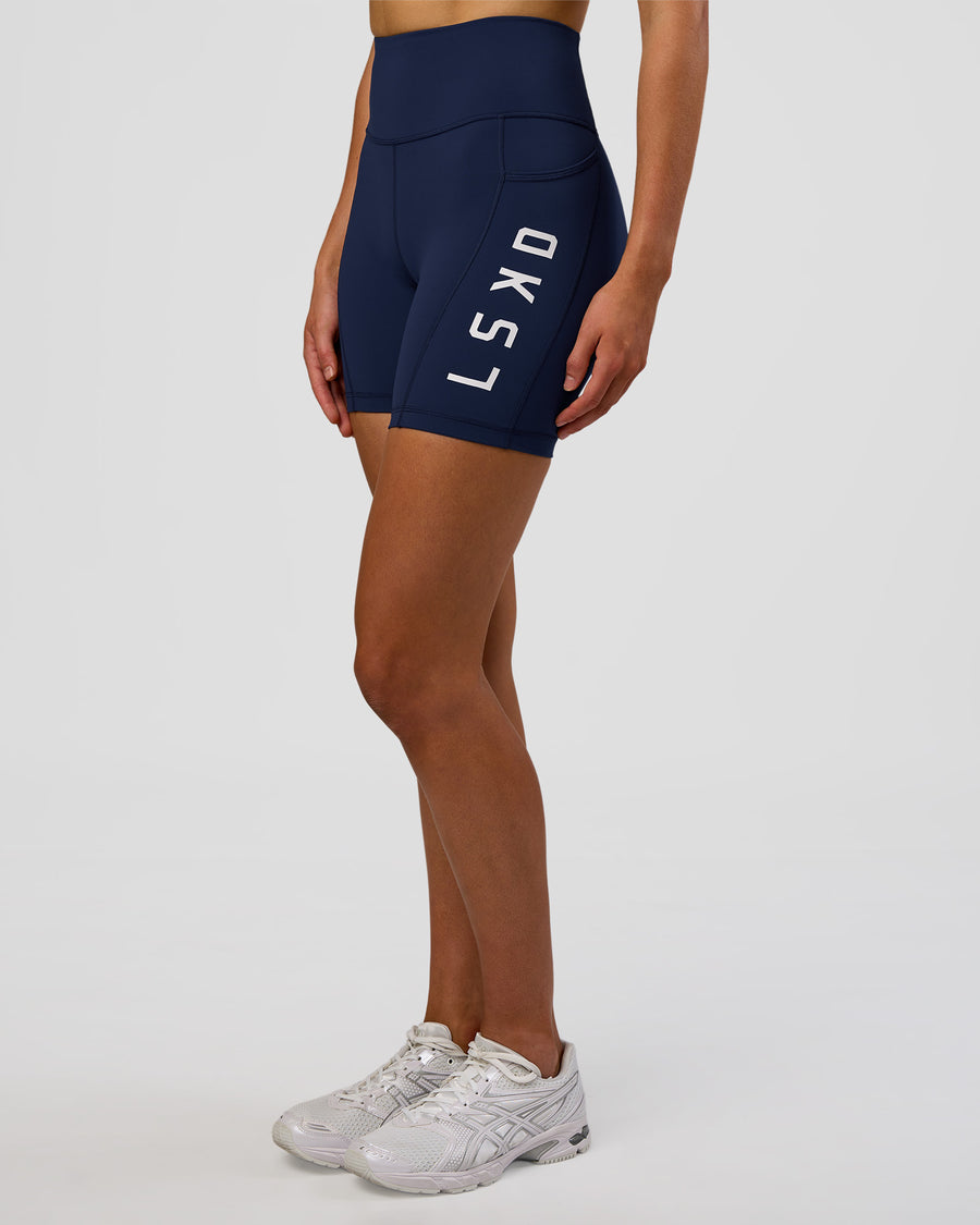 Rep Ultra High-Rise 6" Short Pockets - Future Navy-White | LSKD