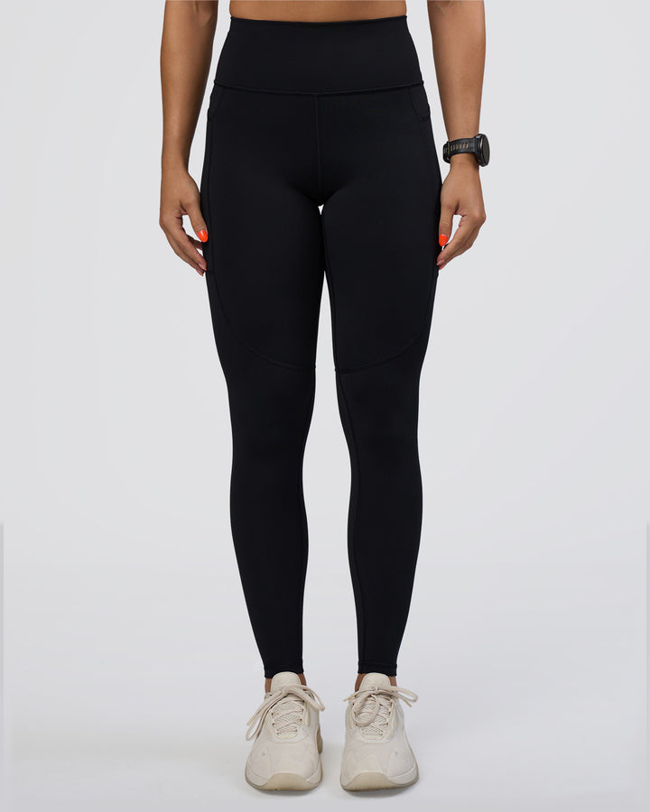 Rep Ultra High-Rise Full Length Legging Pockets - Black-Ultra Fuchsia ...