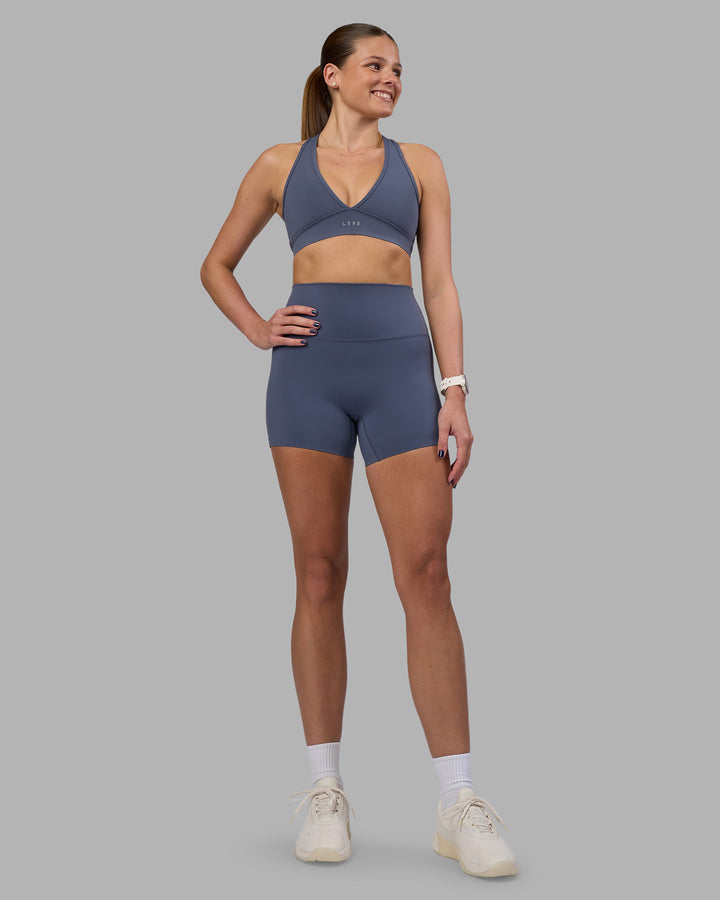 Stamina Sports Bra - Night Shadow | LSKD