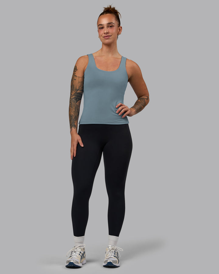 Staple Active Shelf Bra Tank - Elemental Blue | LSKD