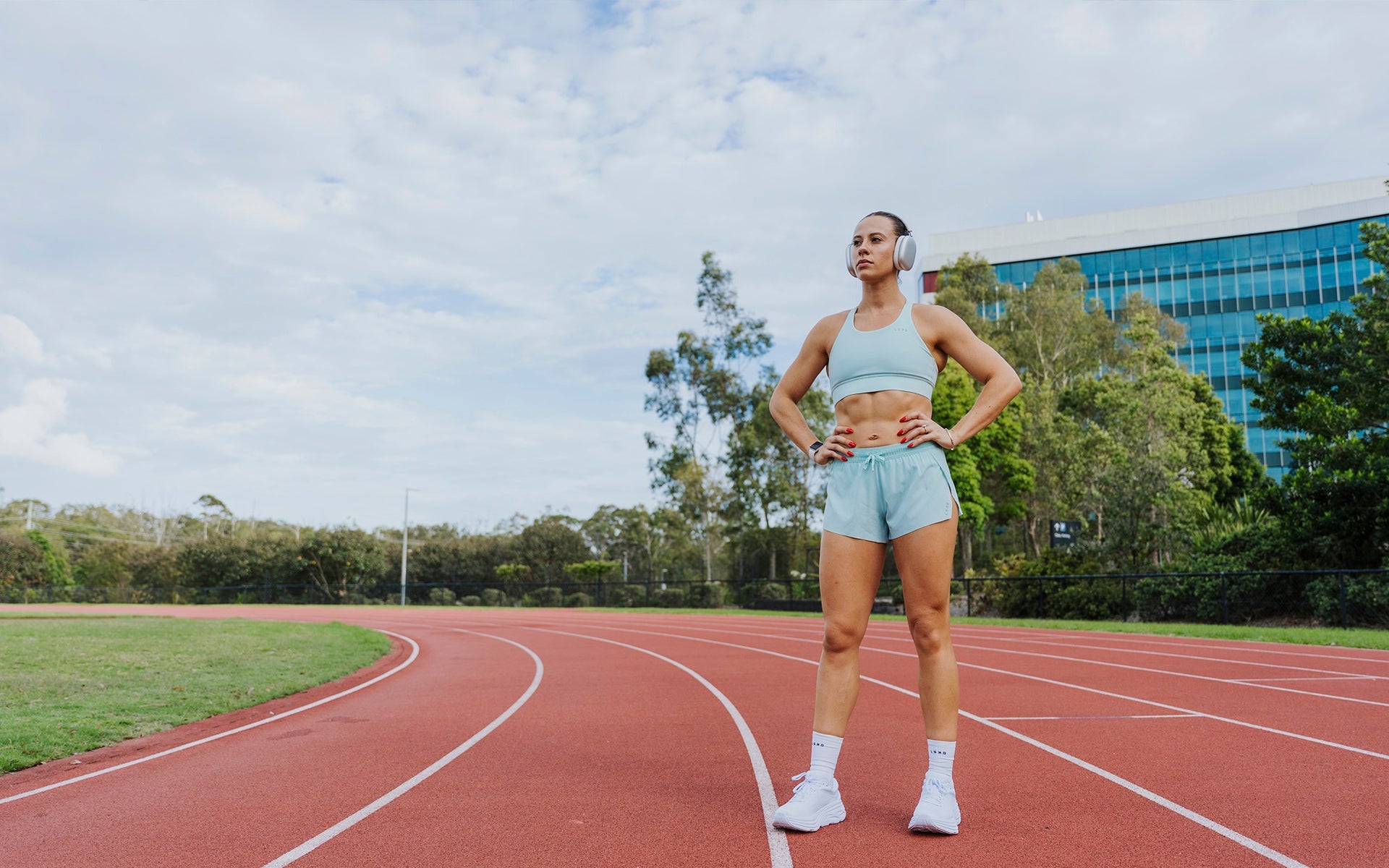 Accelerate Sports Bra - Future Navy | LSKD