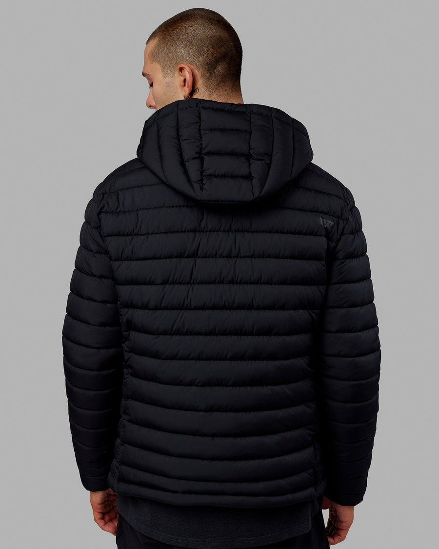 Mens All Day Puffer Jacket - Black | LSKD